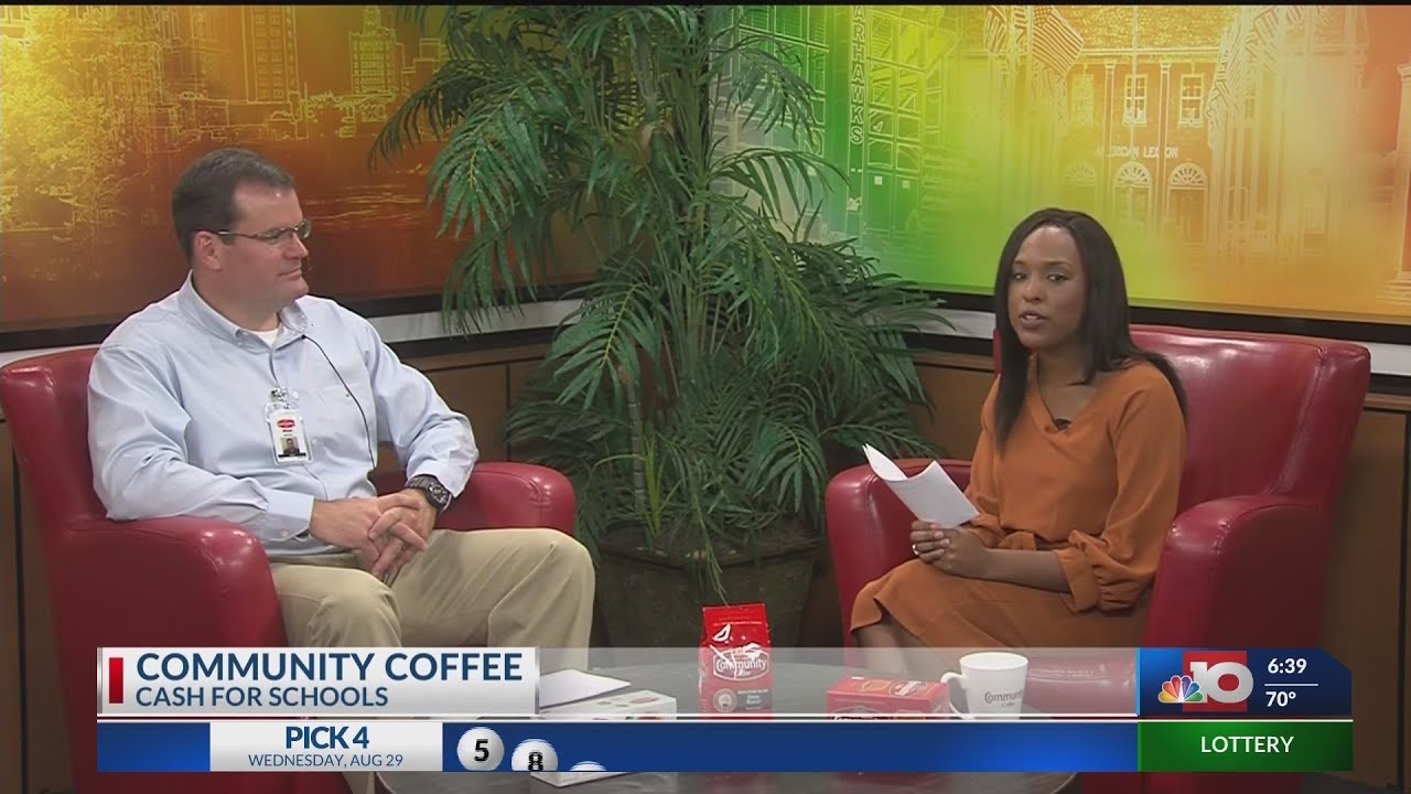 Community Coffee's Cash for Schools program - YouTube