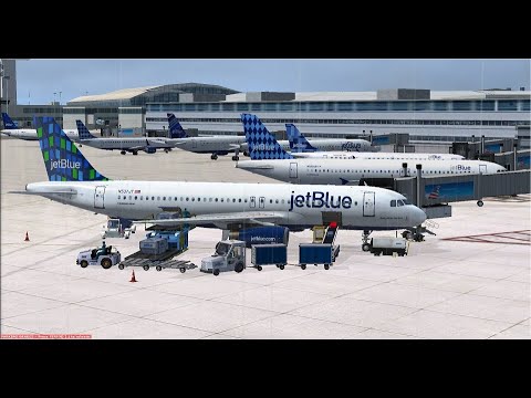 Gulfport Biloxi Intl (KGPT) to New York JFK Intl (KJFK) FSX Aerosoft ...