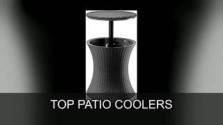 Top 5 Patio Cooler Tables of 2026: Stay Cool This Summer!