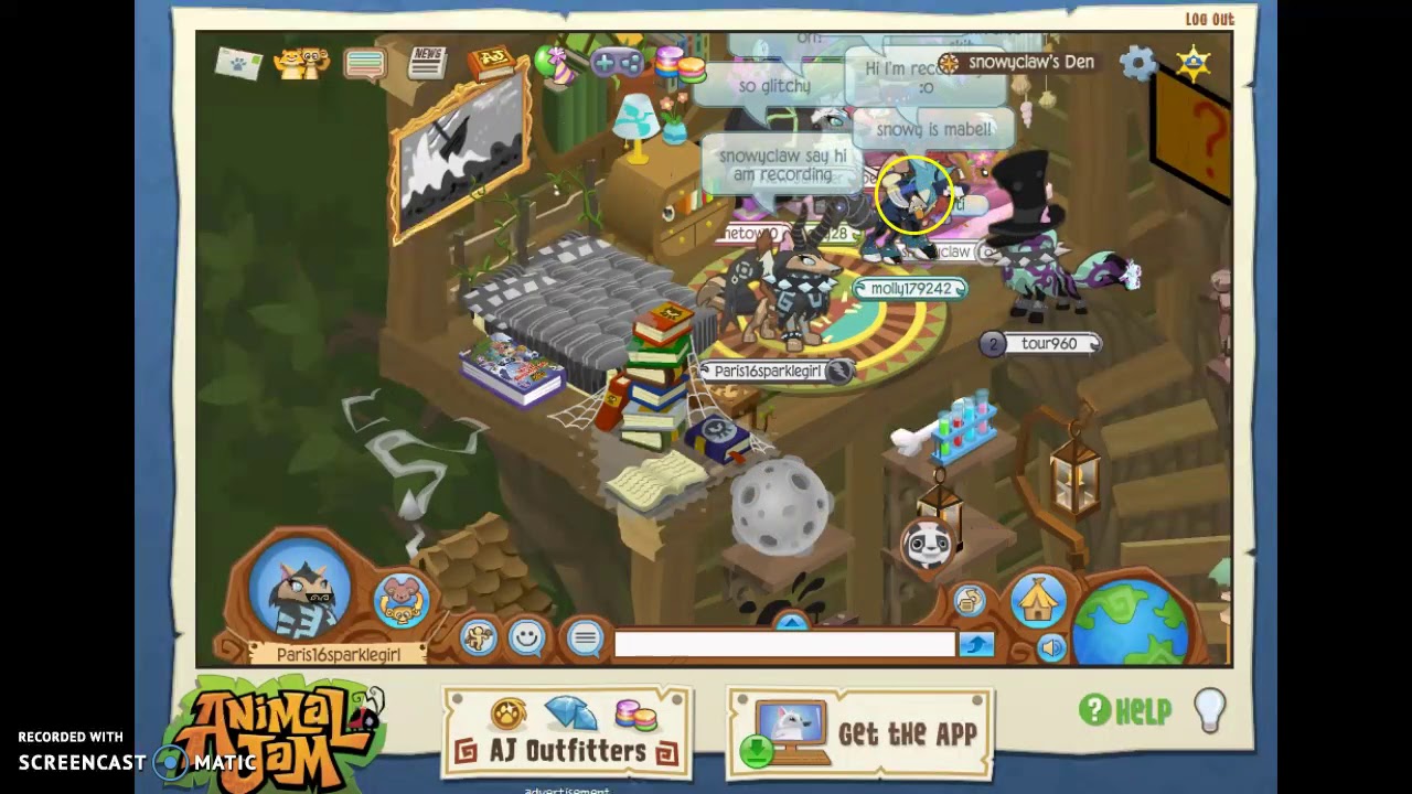 SNOWYCLAW DEN:0 - YouTube