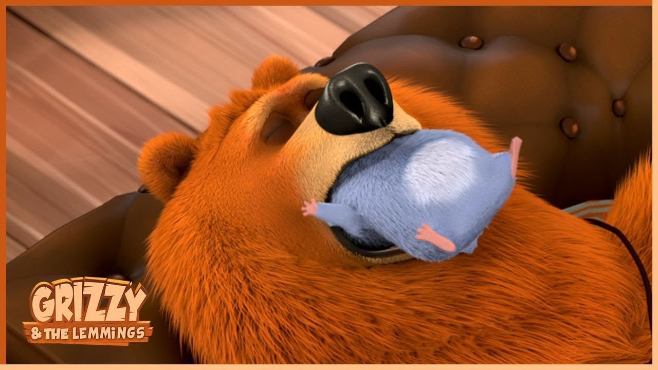 Grizzy’s Big Appetite! 🍲 | Eating Lemmings?! Grizzy & The Lemmings Clip ...