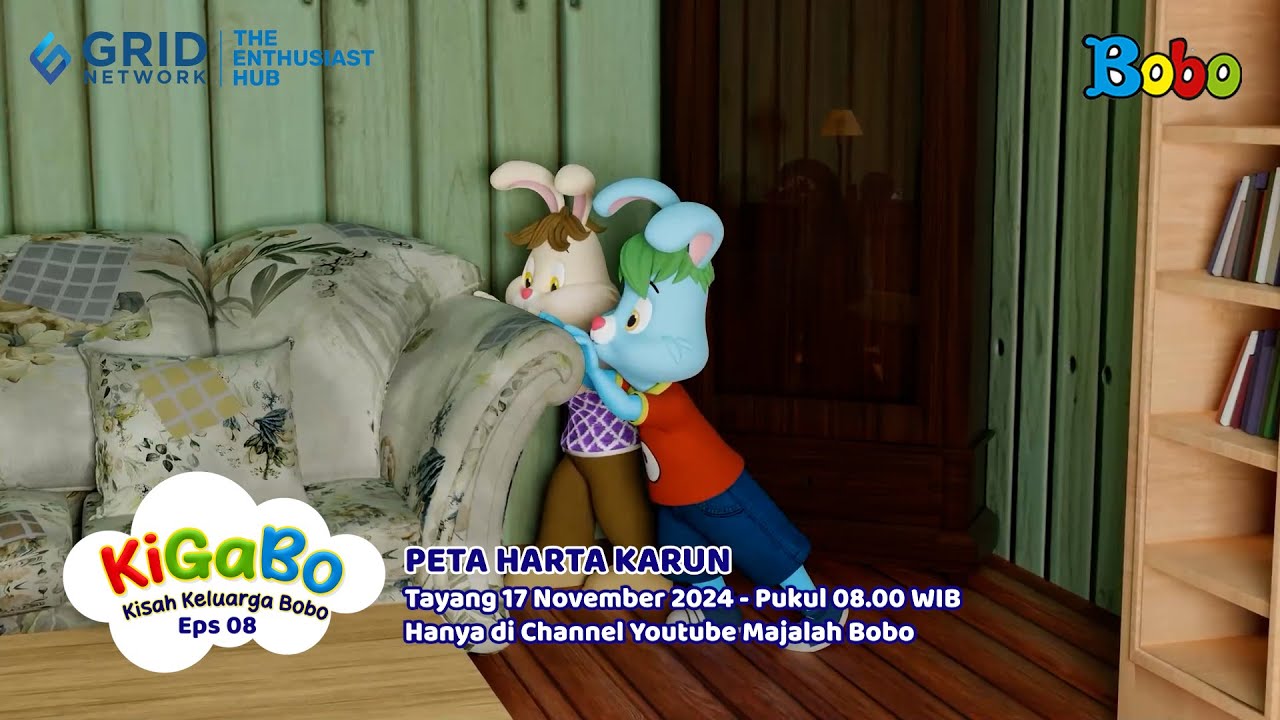 Trailer Episode 8 Kigabo - Peta Harta Karun - YouTube