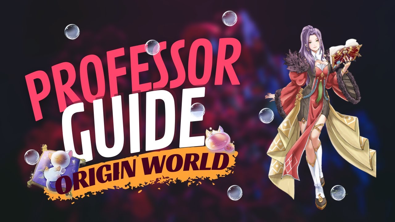 Ragnarok Origin Online (OW) - Professor Guide - YouTube