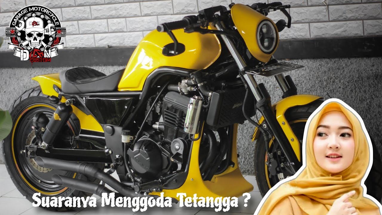 KAWASAKI NINJA 250 CUSTOM BOBBER - YouTube