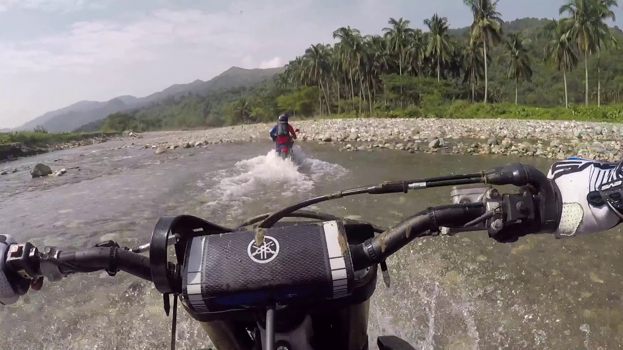 Santa Ines river crossing - YouTube