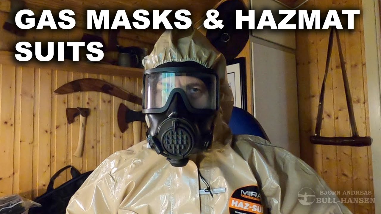 Gas mask and Hazmat suit - what to buy and why - YouTube
