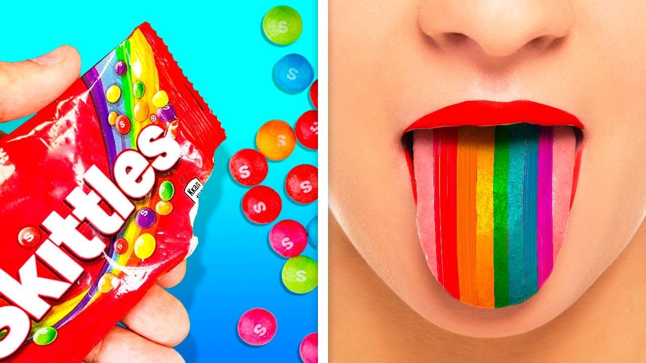28 Colorful Hacks to Surprise Your Friends - YouTube