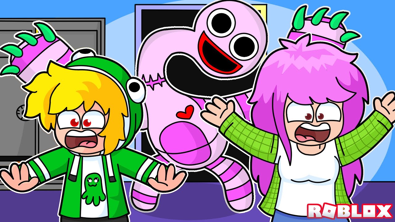 Escapamos de la guardería de Mr. Smiley en ROBLOX 😱 Marvin x Nami vs Mr ...