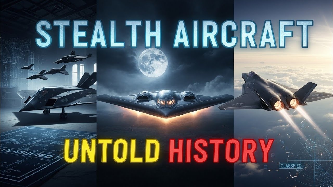 Stealth Aircraft: From Secret Projects to Sky Dominance | The Untold ...