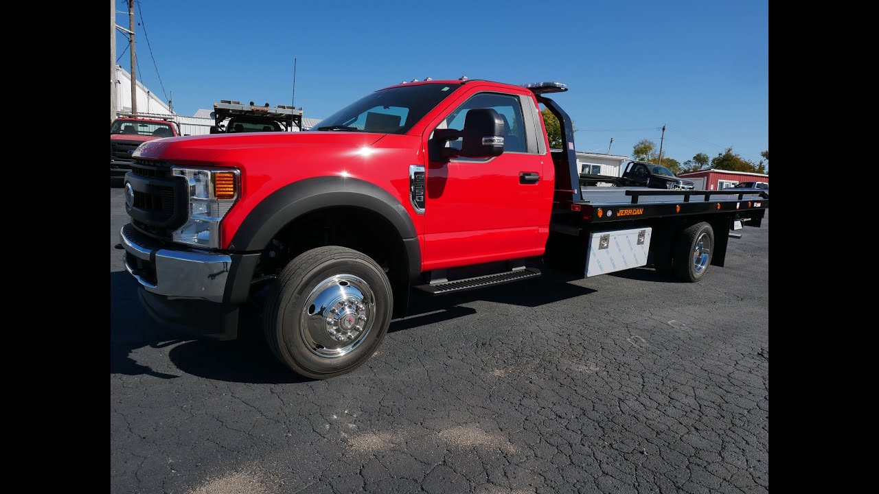 2022 F550 Jerr-Dan Rollback - YouTube