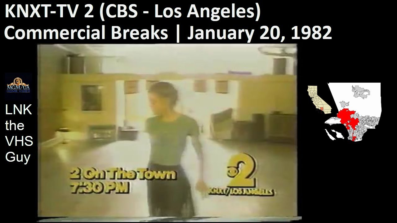 KNXT-TV 2 (CBS) Commercial Breaks | 1/20/1982 - YouTube