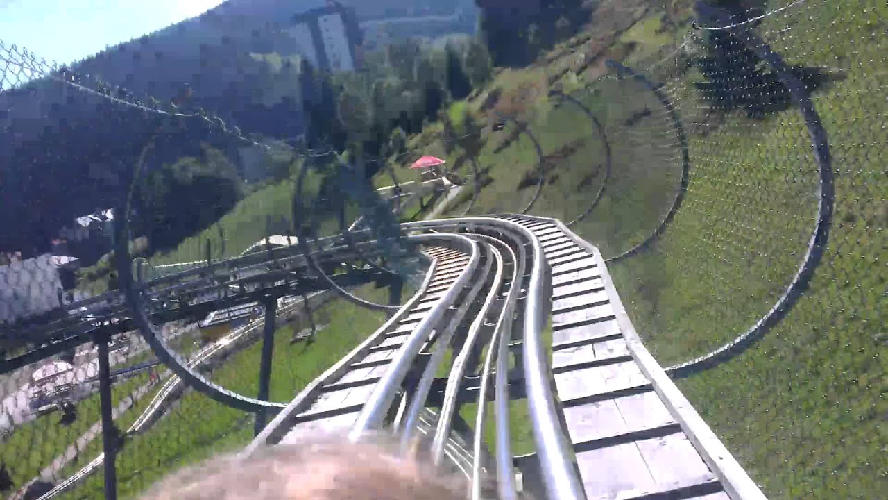 Horská dráha (roller coaster), Pec pod Sněžkou - YouTube