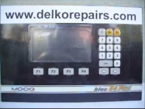 MOOG BLOC 64 PRG L141-104 parison controllers programmers - YouTube