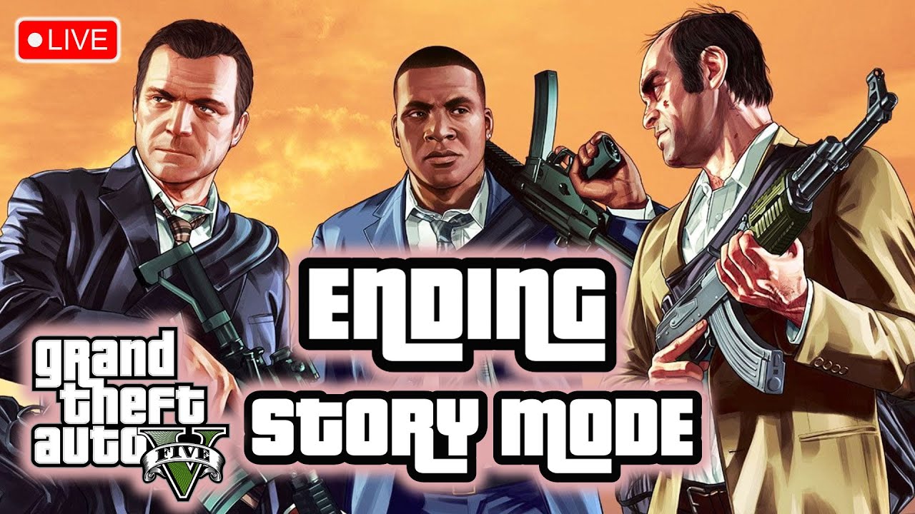 ENDING – GRAND THEFT AUTO V Story Mode Live Gameplay Walkthrough Part 5 ...