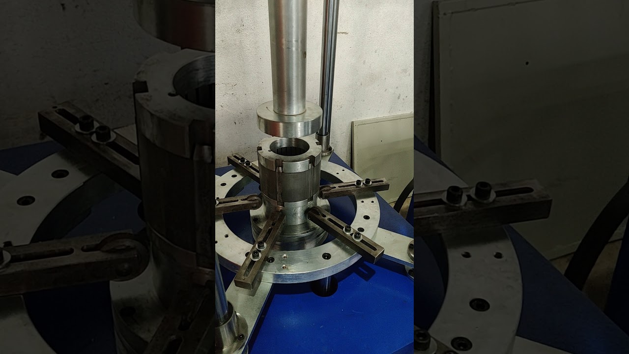 Cleating Machine For Motor Stamping - YouTube