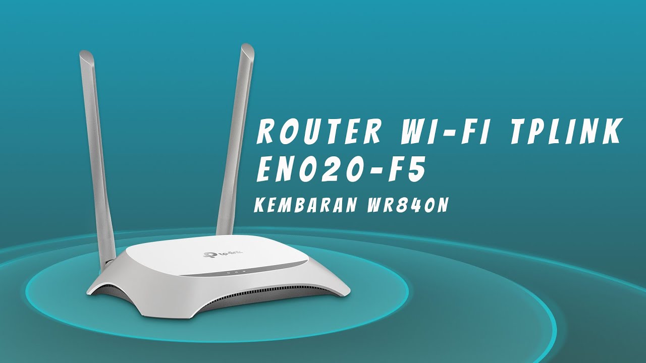 Router TP-Link En020-F5 - YouTube