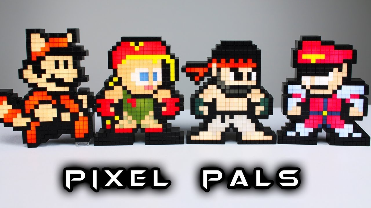 PDP PIXEL PALS Collectible Figure Toy Review - YouTube
