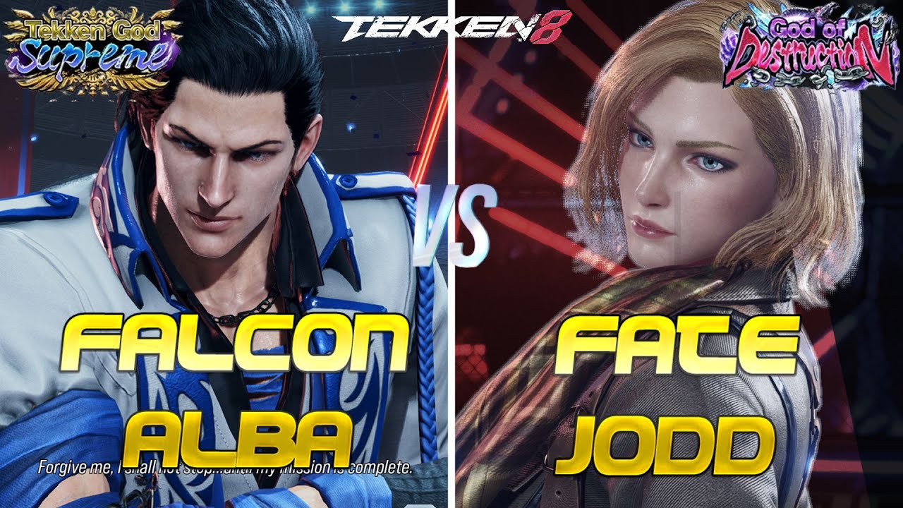 Tekken 8 Fate Jodd (Rank #1 Nina) Vs Falcon Alba (Rank #1 Claudio ...