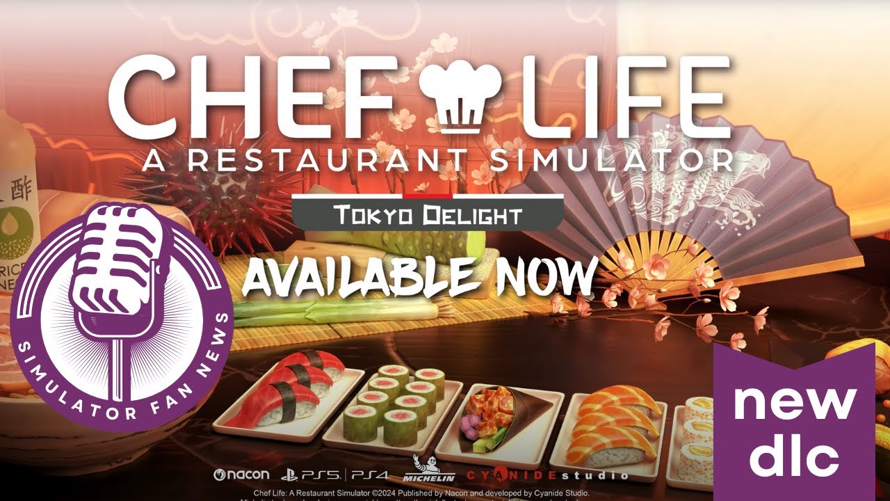 Tokyo Delight DLC available now on Playstation - Chef Life: Restaurant ...