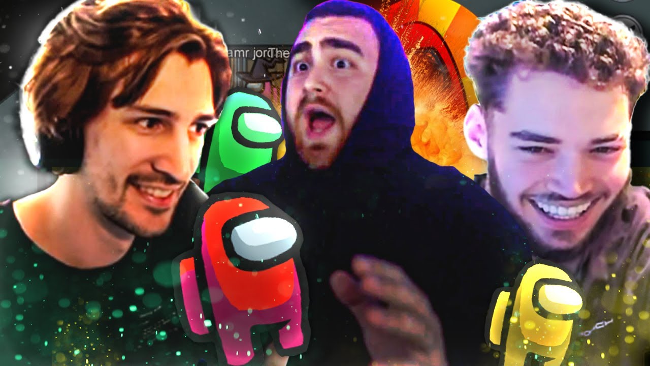 LosPollosTV Plays Among Us W/ Adin, YourRAGE, XQC, Kai, Fanum, BruceDEO ...