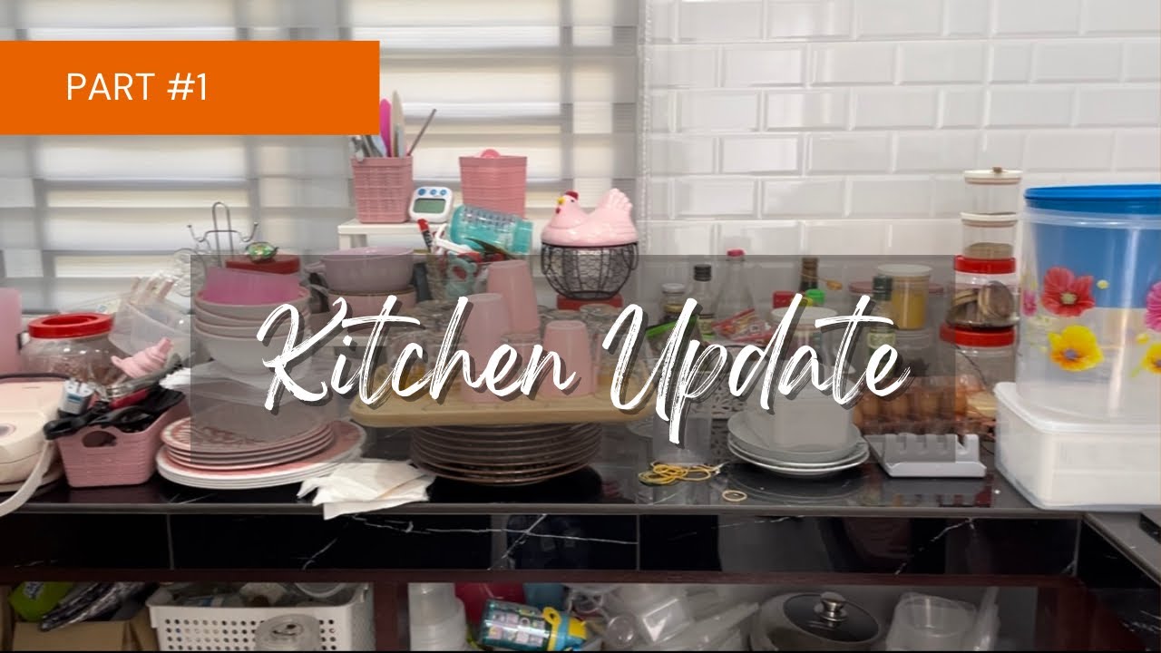 kitchen update || clean kitchen after construction - YouTube