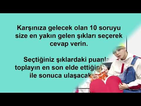 Hangi bts üyesisin