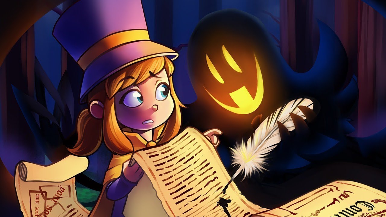 This game is super spooky! | A HAT IN TIME EPISODE 4 - YouTube
