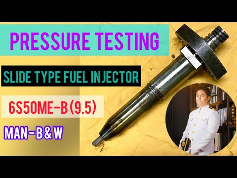 [MAN-B&W] SLIDE TYPE FUEL VALVE Pressure Testing | 6S50ME-B (9.5 ...