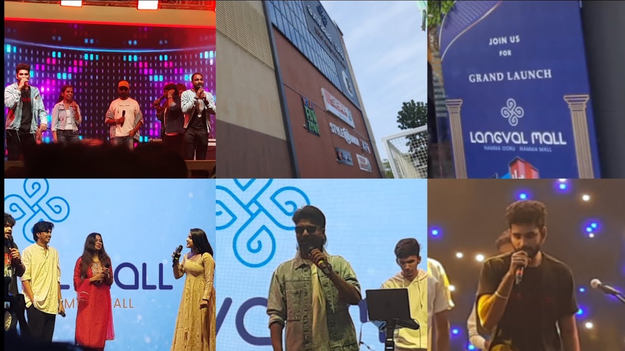 thanjavur langval mall grand launch ️💃🥳||தஞ்சாவூர் லாங்வால் மால் open ...