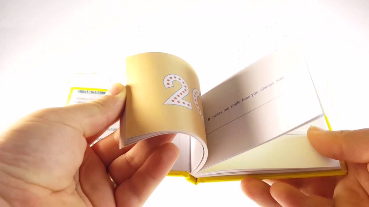 Why You Make Me Smile Journal - Inside Look - YouTube