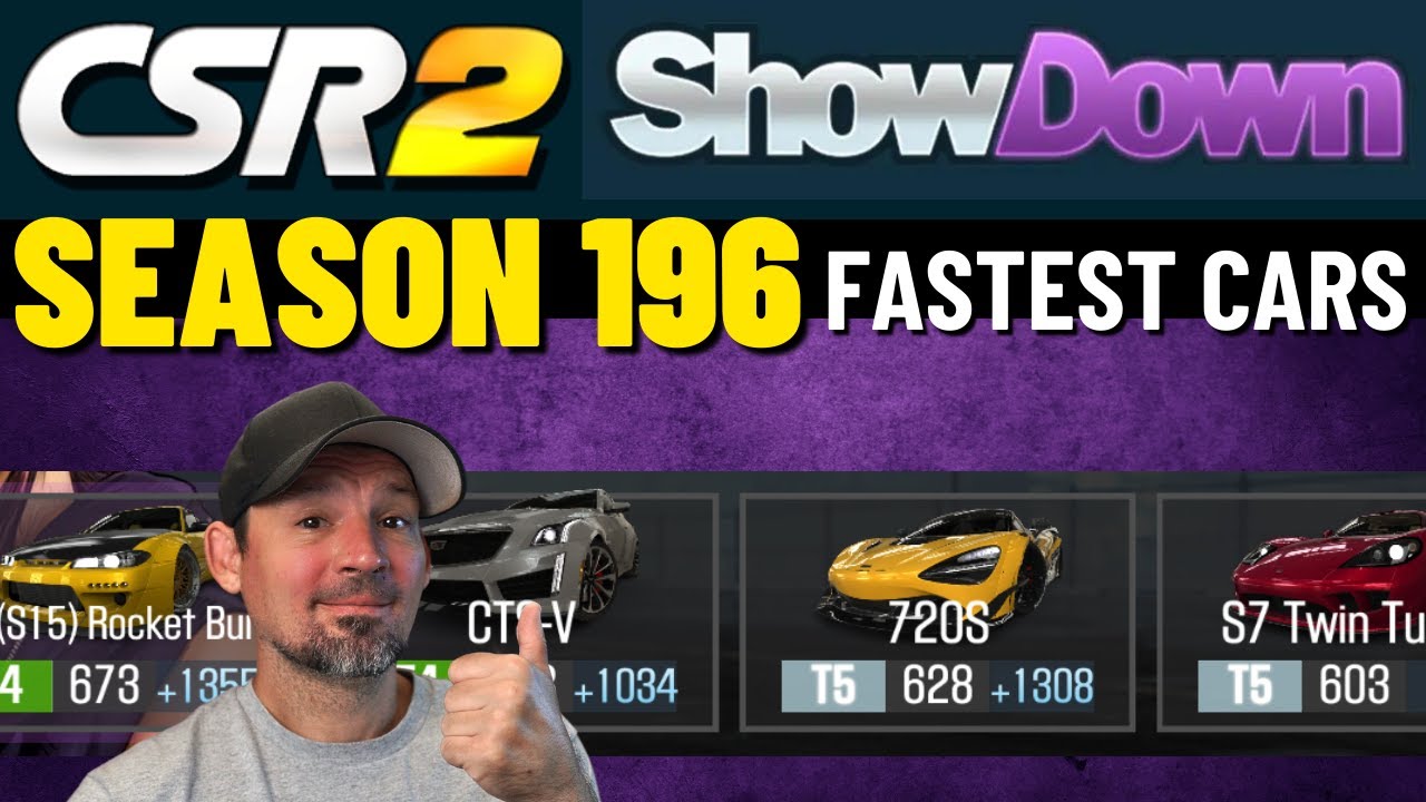 CSR2 Elite Showdown Season 196 fastest Cars to Crust The Competition ...