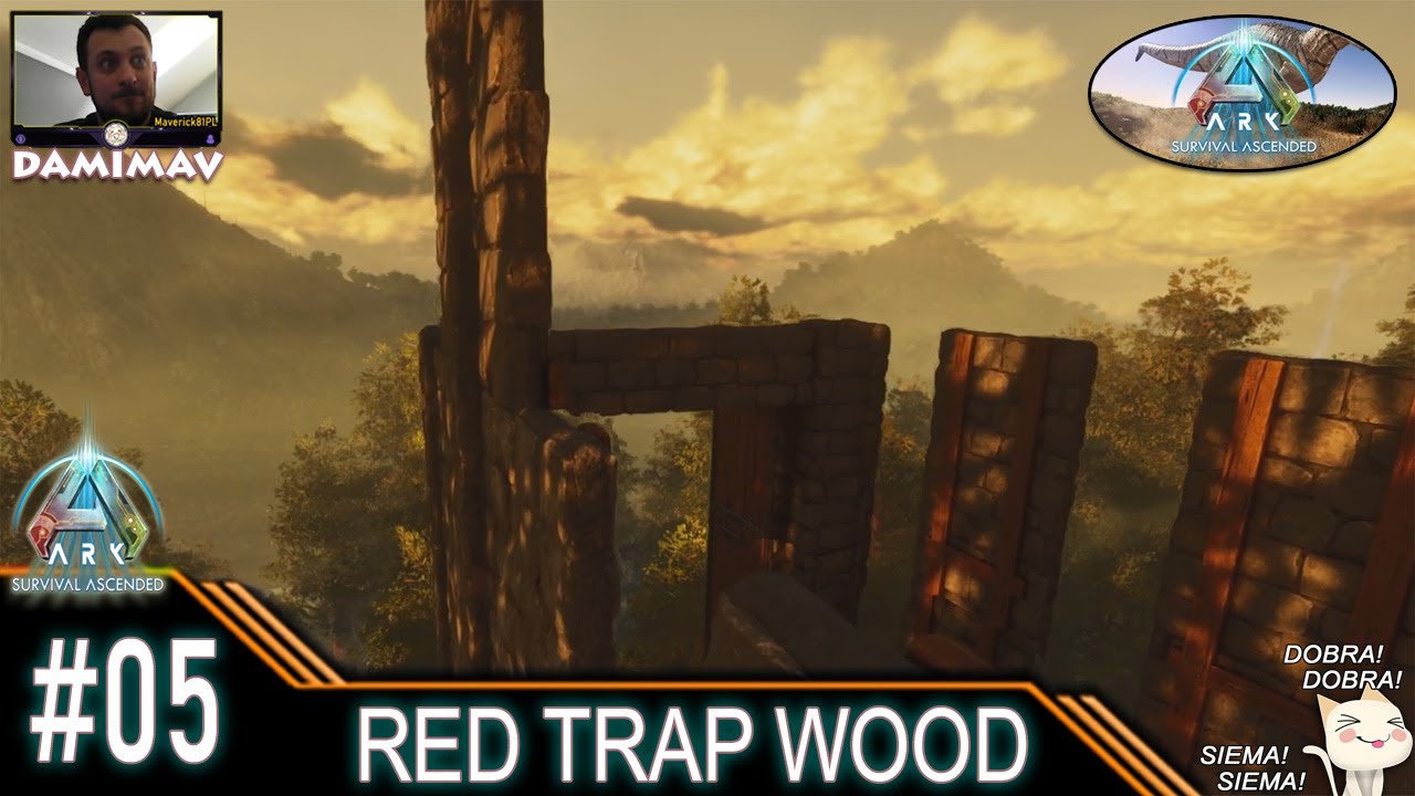 ARK Survival Ascended #05 RED TRAP WOOD #ark #game #survival - YouTube