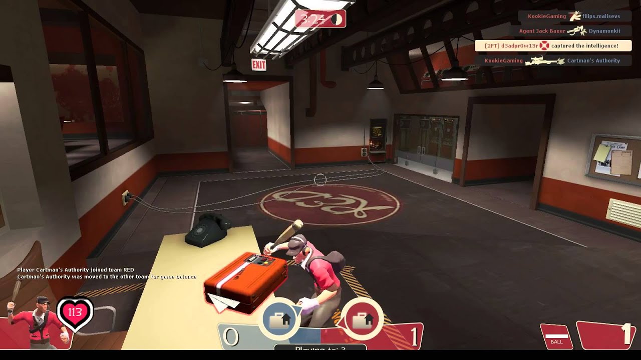 Scout Gameplay (TF2) - YouTube