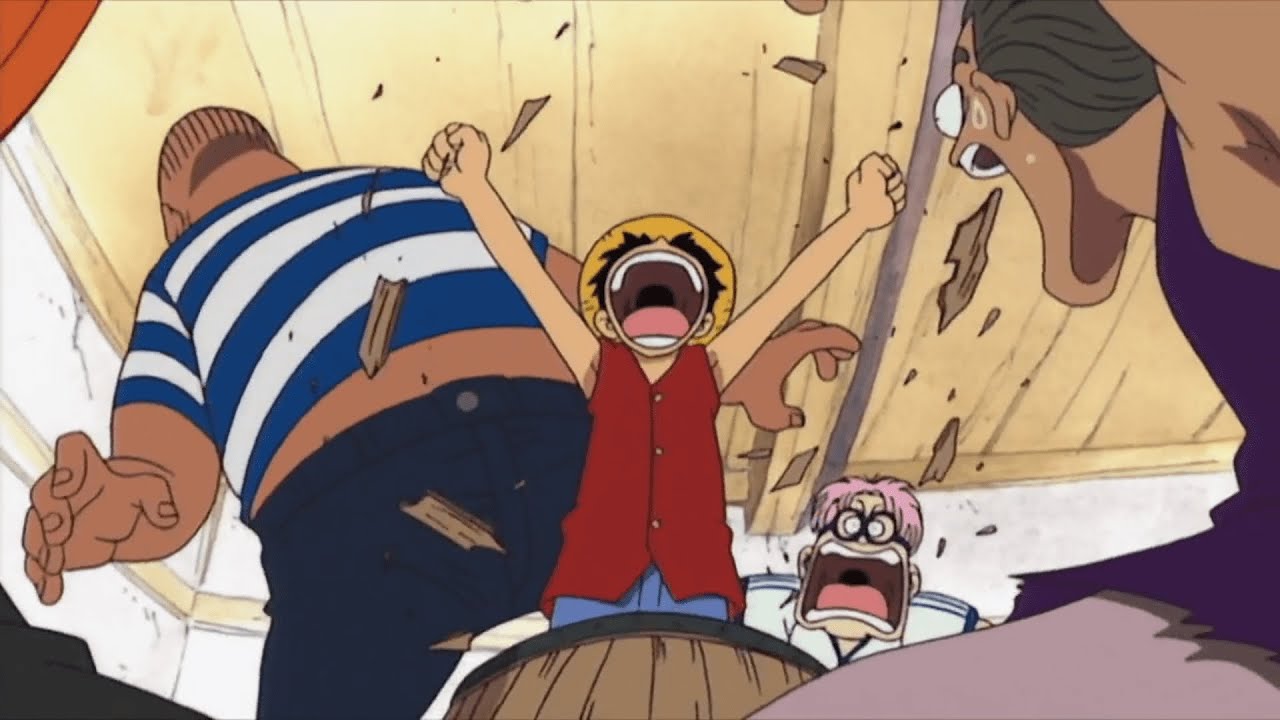 Luffy First Appearance, meet Coby - YouTube