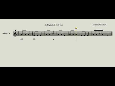 Solfegiu 4 (Mi - Sol - La) - YouTube