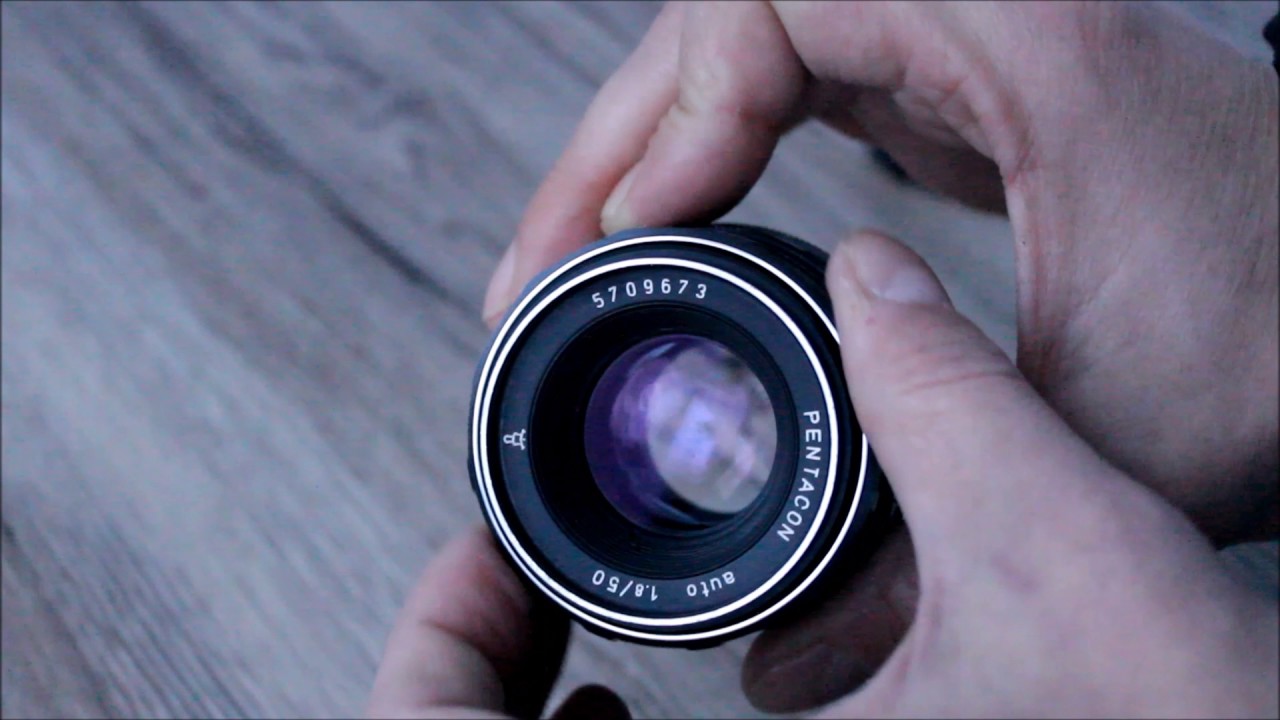 PENTACON 50 mm f1 8 - YouTube