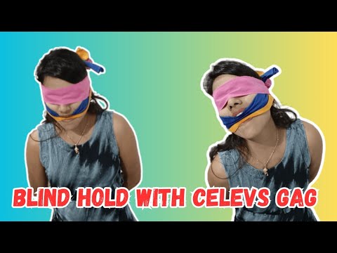 Blind hold With Celevs Gag Challenge // New Request Video #nakhrewalimohini