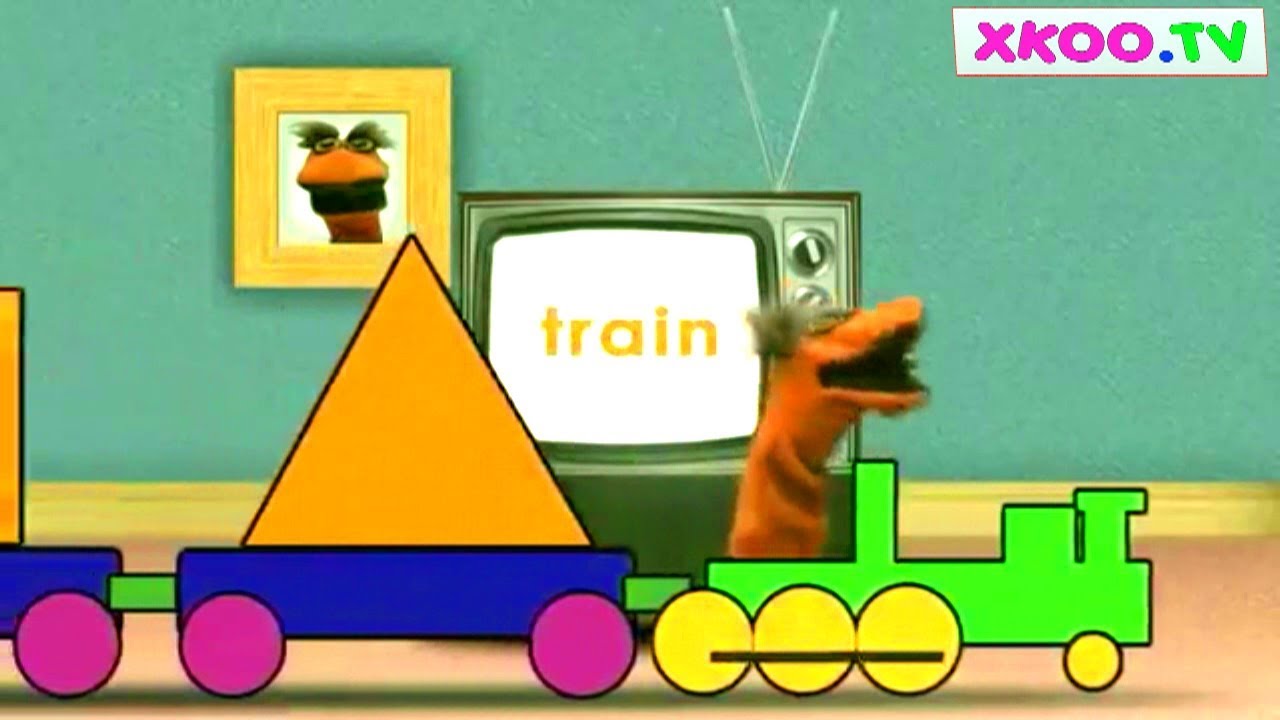 Train - Educational - Letters - Colors - Numbers - Shapes - YouTube