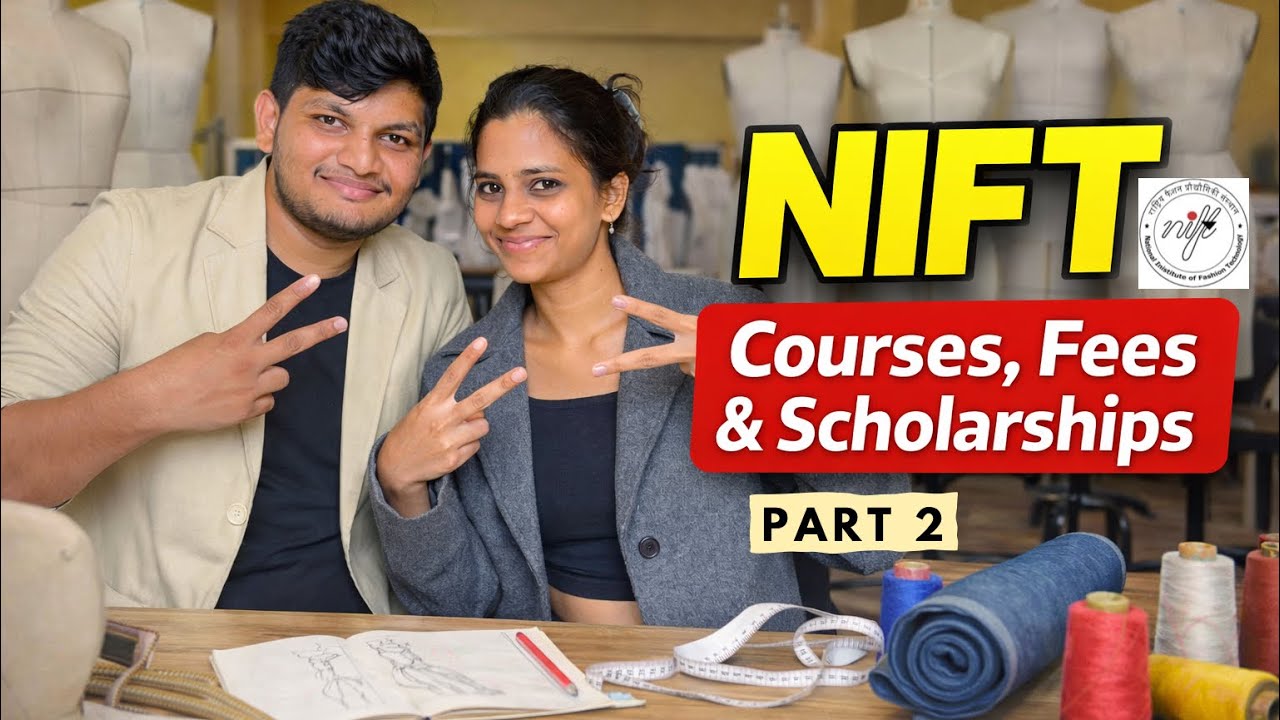 NIFT Complete Guide 📖 ️Telugu | Fees, Courses & Scholarships | Part 2 ...