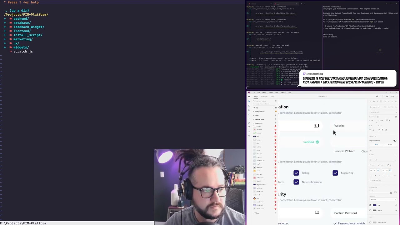 Rust Neovim Saas Development Rustyewtailwind Day 78 Youtube