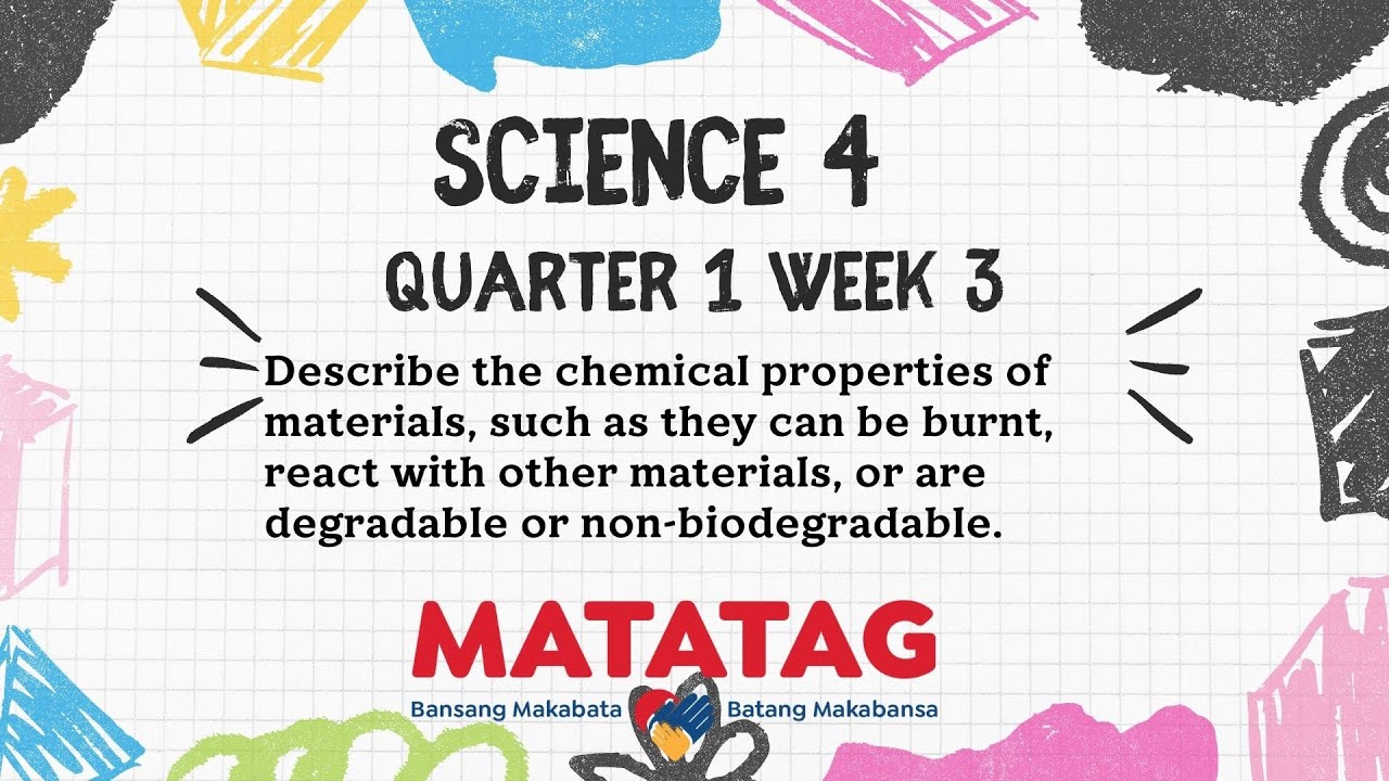 GRADE 4 MATATAG SCIENCE// QUARTER 1 WEEK 3 - YouTube