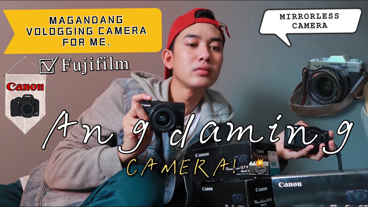 MAGANDANG MIRRORLESS CAMERA FOR VLOGGING ?! CANON EOS M100 CANON G7X ...