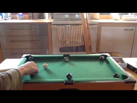 Mini Pool Table Trick Shots - YouTube