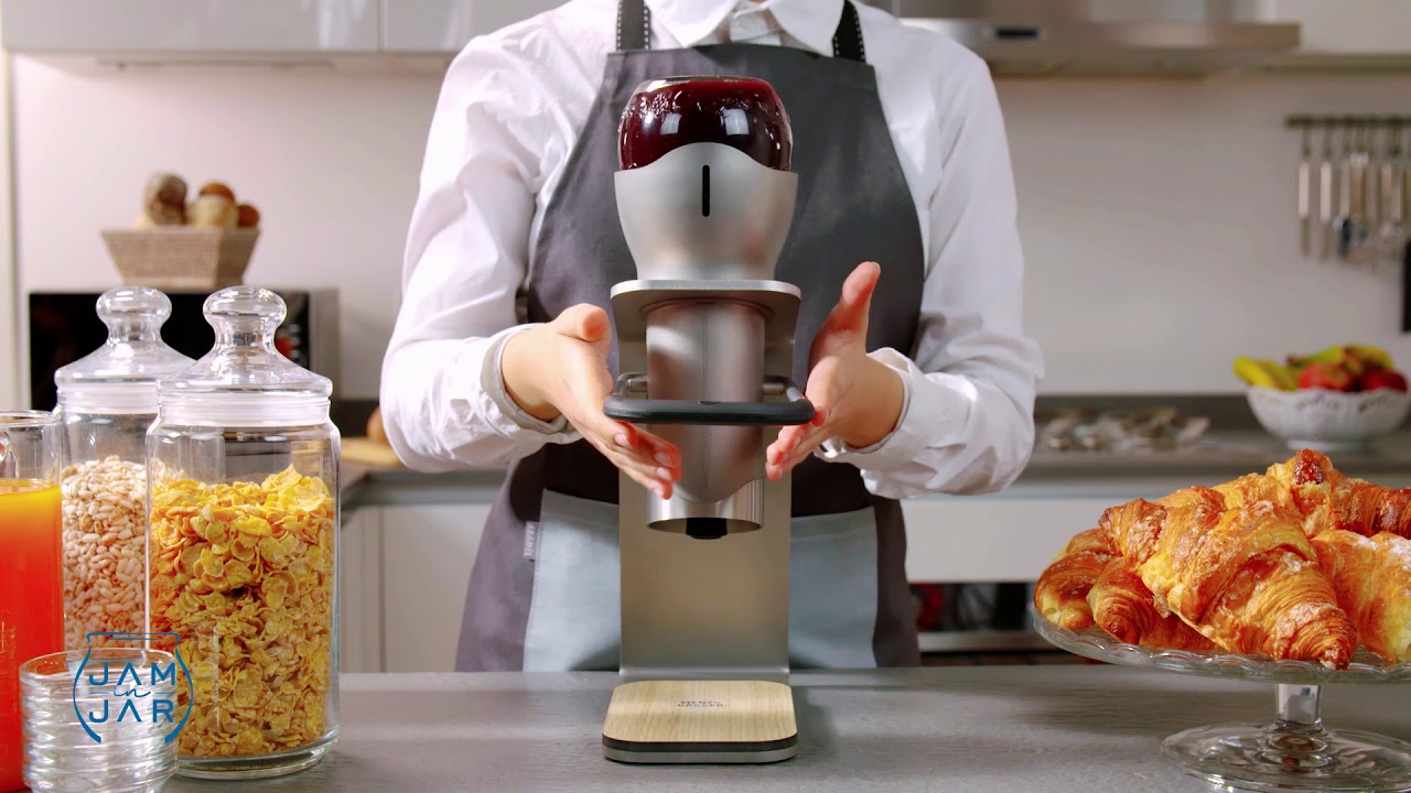 JAM in JAR: the dispenser for the breakfast table - YouTube