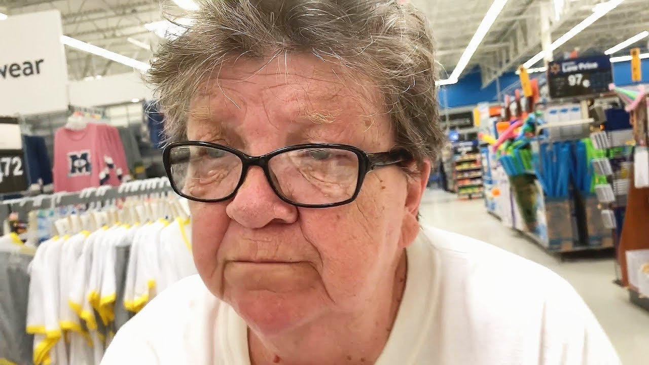 ANGRY GRANDMA HATES WALMART!!! - YouTube