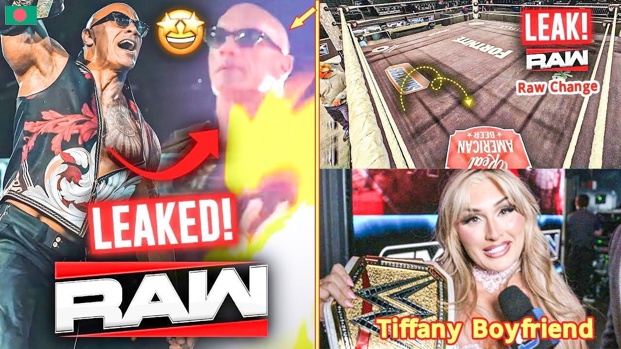 The Rock teased Netflix Debut🔥Tiffany Boyfriend, Huge Changes, WWE Raw ...