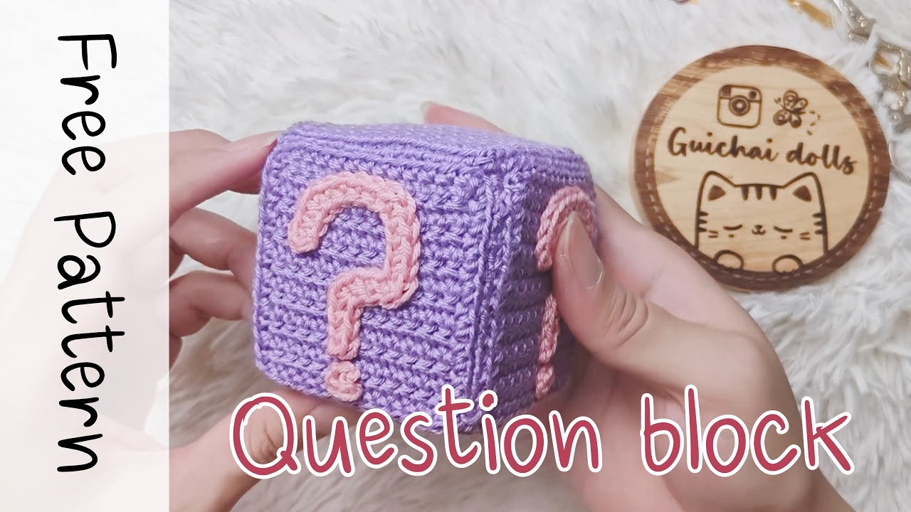 Free Pattern : Question Block - YouTube