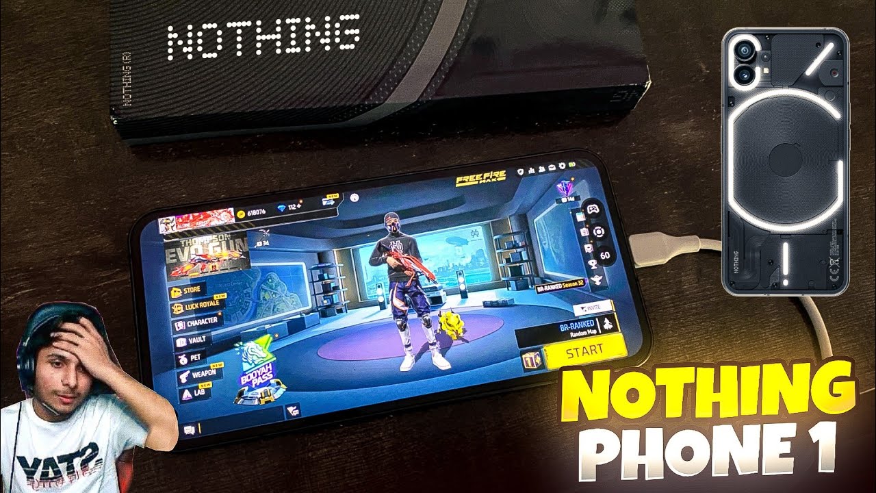 Nothing phone (1) Unboxing And Free Fire Gameplay Test 🔥😱 - YouTube