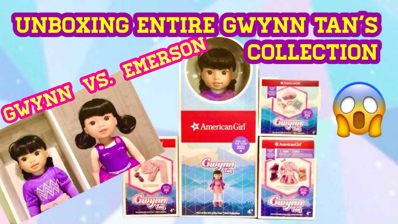 Unboxing the Entire Gwynn Tan’s Collection American Girl Doll AG Girl ...