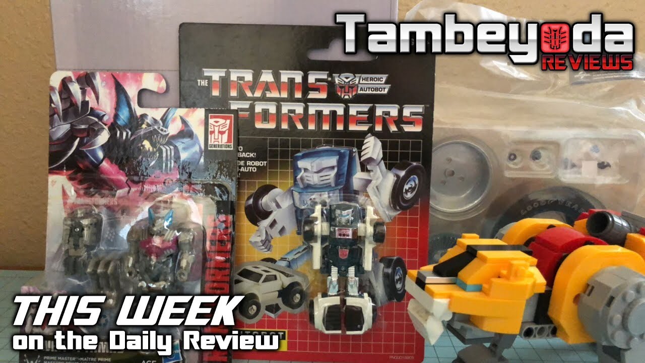 The Daily Review 223: This Week: G1 Tailgate PotP Megatronus R2-D2 ...